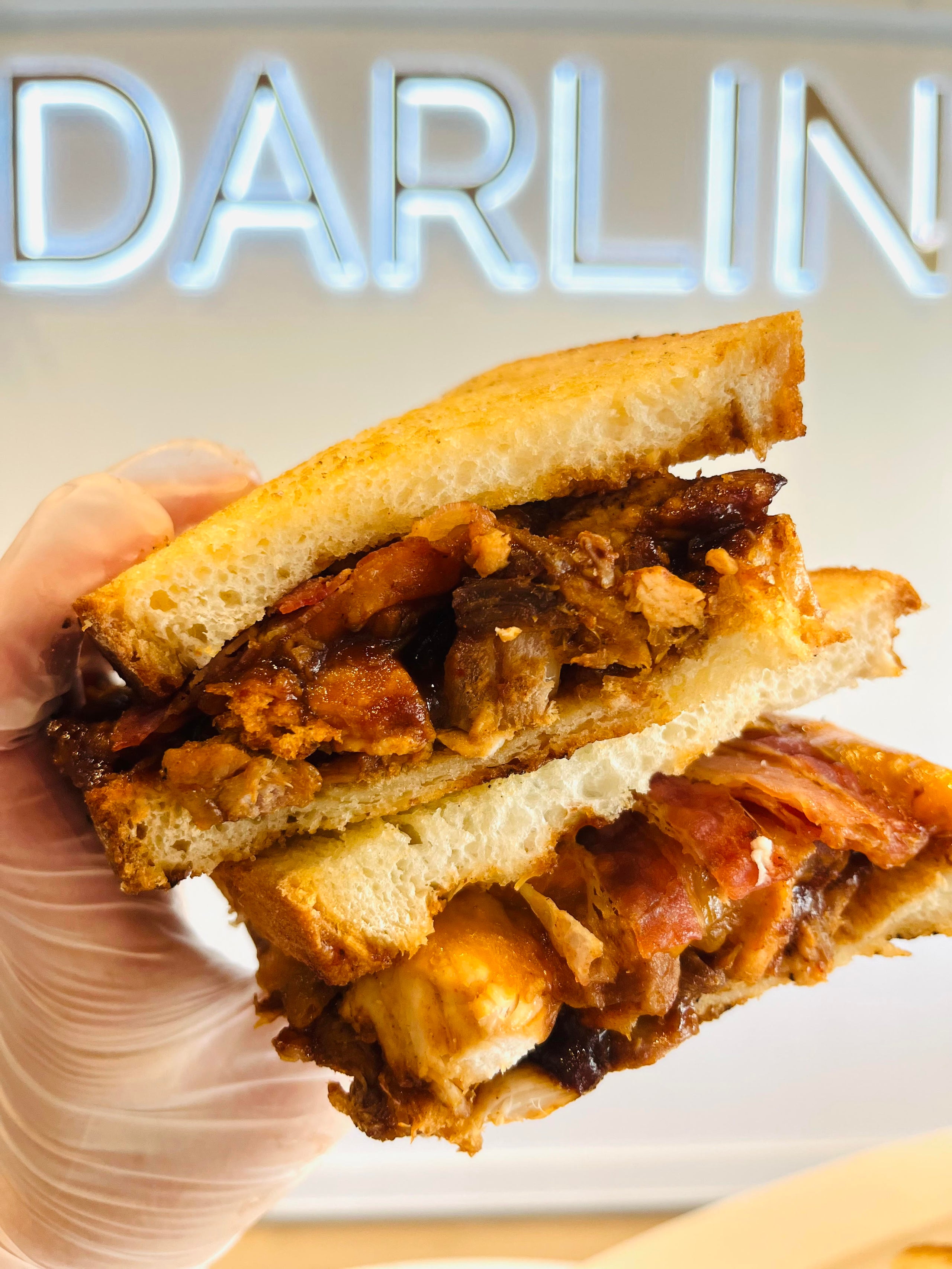 BBQ Chicken & Cheese | Darlin Bakery & Cafe